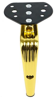 China Modern Metal Plating Furniture Legs 150mm Height for Sofa Bed Chair Coffee Table Hardware Accessories for sale