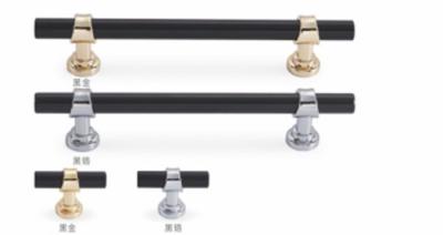 China Zinc Aluminum Alloy Kitchen Cabinet Door Handles Drawer Pulls Modern Furniture Hardware Custom Colors for sale