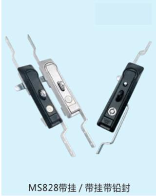 China MS828 Aluminum Alloy Swing Handle Latch with 3-Point Locking System for Control Cabinets for sale