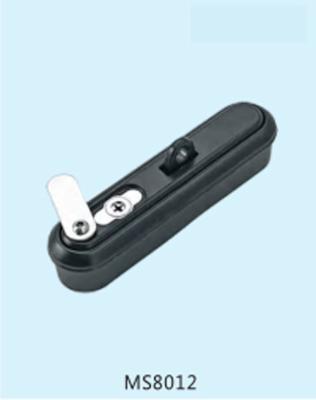 China GRH Rod Link Lock for Electric Cabinet with 2 or 3 Point Connection - Push Button Panel Lock in Chrome or Black Finish for sale