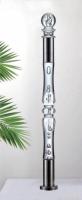 China Acrylic Stair Railing Beautiful Crystal Hand Railing For Stairs for sale