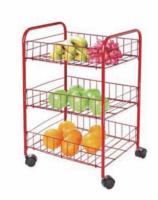 China FIRST HORST 4-Tier Large Kitchen Dish Rack 72x44x134cm Silver Coating Metal Storage Drainer for sale