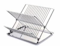 China 304 Stainless Steel Dish Drying Rack - Folding Sink Organizer for Fruits & Vegetables Drainer for sale