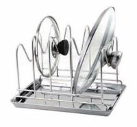 China 304 Stainless Steel Dish Drying Rack - Standing Type Kitchen Plate Storage Holder with Non-folding Design for sale