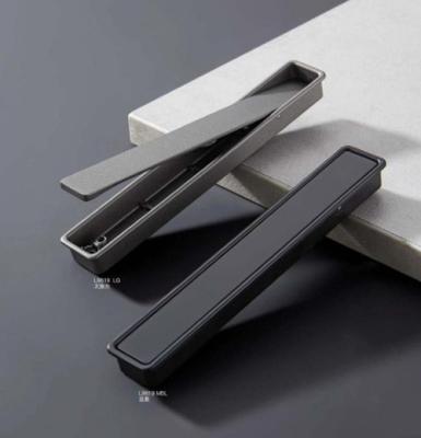 China Zinc Alloy Recessed Cabinet Handle 128mm Center to Center Kitchen Drawer Pull for sale