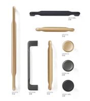 China Zinc Alloy Brushed Nickel Gold Cabinet Handle 96mm Center to Center Modern Bar Pull for Kitchen Wardrobe for sale
