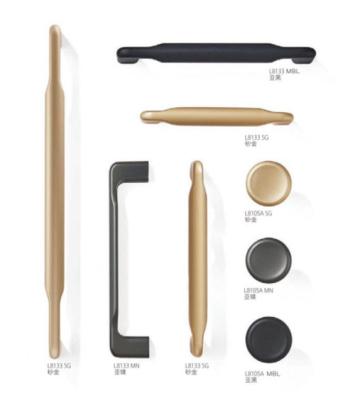 China Zinc Alloy Brushed Nickel Gold Cabinet Handle 96mm Center to Center Modern Bar Pull for Kitchen Wardrobe for sale