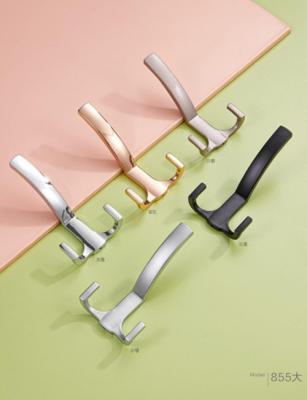 China Near Moon Heavy Duty Zinc Alloy Coat Hook Wall Mounted Single Prong Rustproof for Towel Hat Key Bag 5 Colors for sale