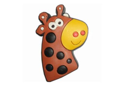 China Giraffe Cartoon Plastic Cabinet Knob for Kids Bathroom Kitchen Furniture Handle for sale