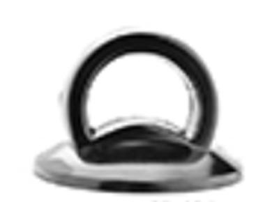 China Stainless Steel Pot Ear Handles Metal Cookware Parts for 12cm-40cm Lids Mirror Polished for sale