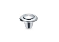 China Stainless Steel Cabinet Knob 28mm x 20mm Hollow Design Satin Finish Furniture Hardware JM-C710 Series for sale
