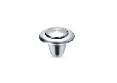 China Stainless Steel Cabinet Knob 28mm x 20mm Hollow Design Satin Finish Furniture Hardware JM-C710 Series for sale