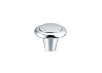 China 31mm Stainless Steel Cabinet Knob - SS201 Material, Satin Finish, 20mm Height for Furniture Hardware for sale