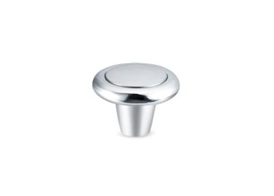 China 31mm Stainless Steel Cabinet Knob - SS201 Material, Satin Finish, 20mm Height for Furniture Hardware for sale