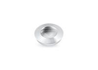 China Stainless Steel Cabinet Knob Handle 60mm Diameter 10mm Height Satin Finish JM-5301 Series for sale