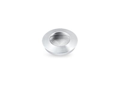 China Stainless Steel Cabinet Knob Handle 60mm Diameter 10mm Height Satin Finish JM-5301 Series for sale