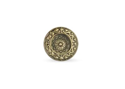 China Stainless Steel Cabinet Knob Handle 50mm Diameter × 12mm Height - SS201 Material with Satin Finish for sale