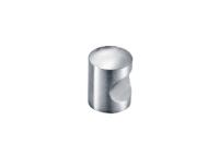 China Stainless Steel Furniture Handles 30 35 45mm Diameter Satin Finish Hollow Pulls for sale