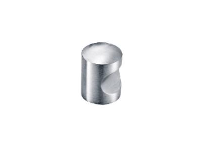 China Stainless Steel Furniture Handles 30 35 45mm Diameter Satin Finish Hollow Pulls for sale