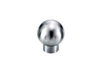 China Universal Stainless Steel Glass Door Handle DJ-611 - 15-30mm Diameter Satin Finish SS201 Material for sale