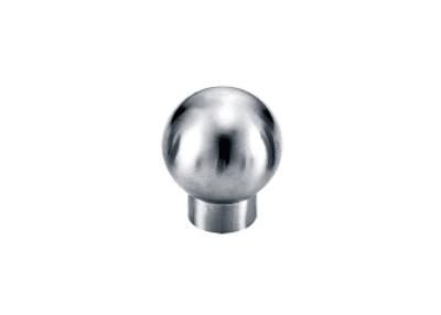 China Universal Stainless Steel Glass Door Handle DJ-611 - 15-30mm Diameter Satin Finish SS201 Material for sale