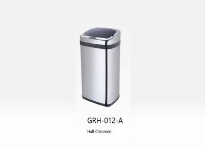 China Heavy Duty Room Sensor Trash Can 15L-50L Capacity Waterproof Stainless Steel Kitchen Waste Bin for sale