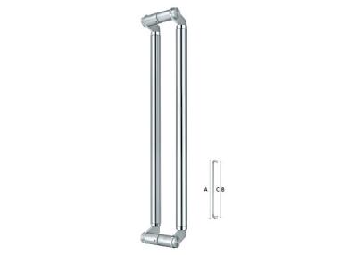 China Antique Brushed Steel Door Handles 100-2000mm Length with 19-38mm Diameter Options in SUS304 Stainless Steel for sale