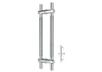 China Stainless Steel Sliding Door Handle Replacement - 100-2000mm Length, 10-14mm Diameter, Anti-Rust Surface Treatment for sale