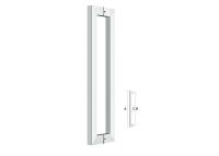 China Custom Stainless Steel Patio Sliding Door Handles 100-2000mm Length with Anti-Rust SUS304/SUS201 for sale