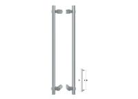 China Customized Design Bathroom Glass Door Handles Ce Certificate Eco - Friendly for sale
