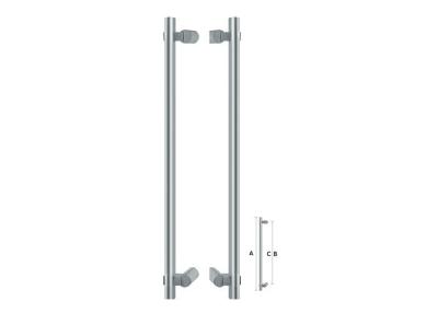 China Customized Design Bathroom Glass Door Handles Ce Certificate Eco - Friendly for sale