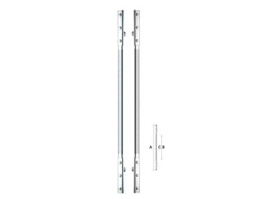 China Long Durability Sliding Door Handle Replacement Stainless Steel 201 304 Material for sale