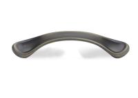 China Furniture Hardware Pull Handles - Black White Kitchen Cabinet Pulls with Multiple Size Options and Custom Colors for sale