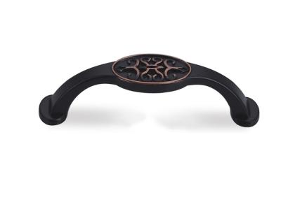 China Zinc Alloy Furniture Hardware Pull Handles M4x22 Screw Size Kitchen Cabinet Handle for sale