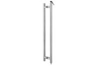 China Stainless Steel Glass Door Handle SS304 100-2000mm Length Customizable Pull Push for sale