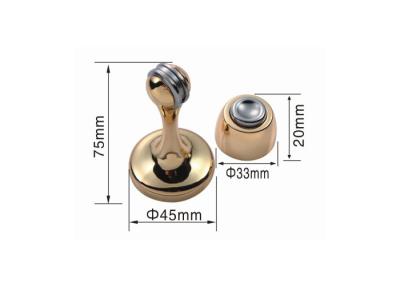 China BSN Zinc Alloy Door Stop Holder and Sofa Legs - Stainless Steel Furniture Hardware with Dual Mounting Options for sale