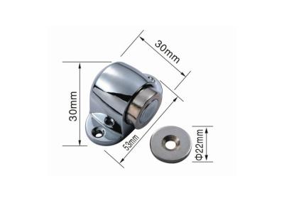 China Foot Operated Magnetic Door Catch with Zinc Alloy Construction - Custom Sizes Available with 2-Year Warranty for sale