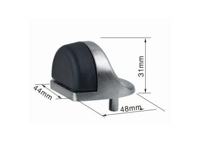China Magnetic Door Holder with Zinc Alloy Construction - Modern Door Stops for Wall Protection for sale