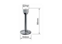 China Modern Sofa Legs Stainless Steel SS201 SS304 - Dual Mounting Options for Furniture Protection for sale