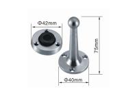China Zinc Alloy Door Stop for Metal Door Floor Mounting 60mm Height for sale