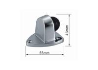 China Zinc Alloy Magnetic Door Stop Holder 77mm Height Antique Brass Copper for Gatehouse Door for sale
