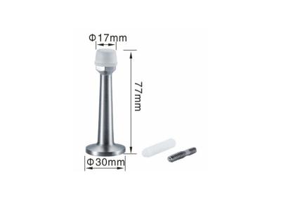 China Flush Angled  Magnetic Door Stop Holder Smooth Surface Outlook Fashion Design for sale
