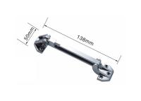 China GRH Zinc Plated Door Lock Latch & Safety Lock - 221x61x13mm PP Construction with 5000 Set MOQ for sale