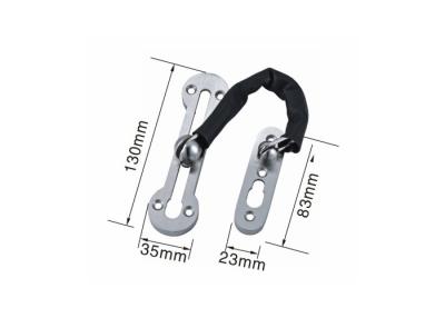 China Furniture Interior Door Latch 57.5x75x25.5mm Stainless Steel Bolt Lock with Satin Nickel Finish for Residential & Commercial Use for sale