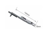 China Zinc Alloy Round Door Stopper with 8-12mm Glass Compatibility for Modern Furniture and Architectural Applications for sale