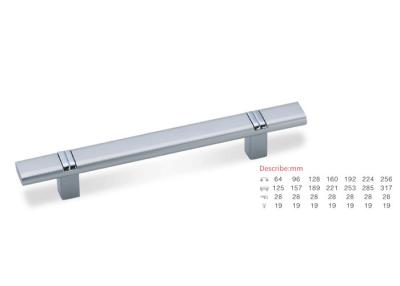 China Aluminum Pull Handles 96mm 128mm with Multiple Finish Options for Furniture and Cabinet Hardware for sale