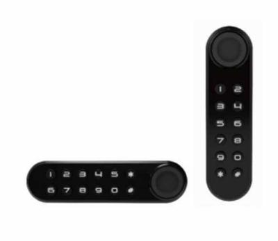 China TTLOCK APP Digital Fingerprint Locker Lock for Gym Cabinets Zinc Alloy 4 Battery for sale