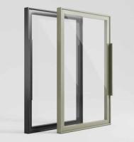 China Thermal Break Aluminum Casement Windows Floor to Ceiling 120 inch Height Custom Colors for sale