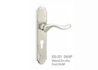 China Zinc Alloy Interior Door Pull Handles 58mm Center-to-Center with Multiple Finishes and Custom OEM Options for sale