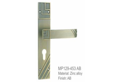 China Zinc Alloy Interior Door Handles 58mm Center-to-Center with 200+ Design Options and Custom Finishes for sale